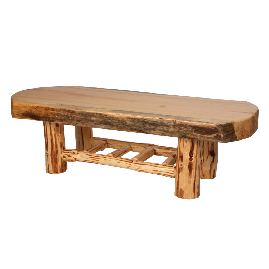 Pine Coffee Table - K&A Log Furniture & Construction